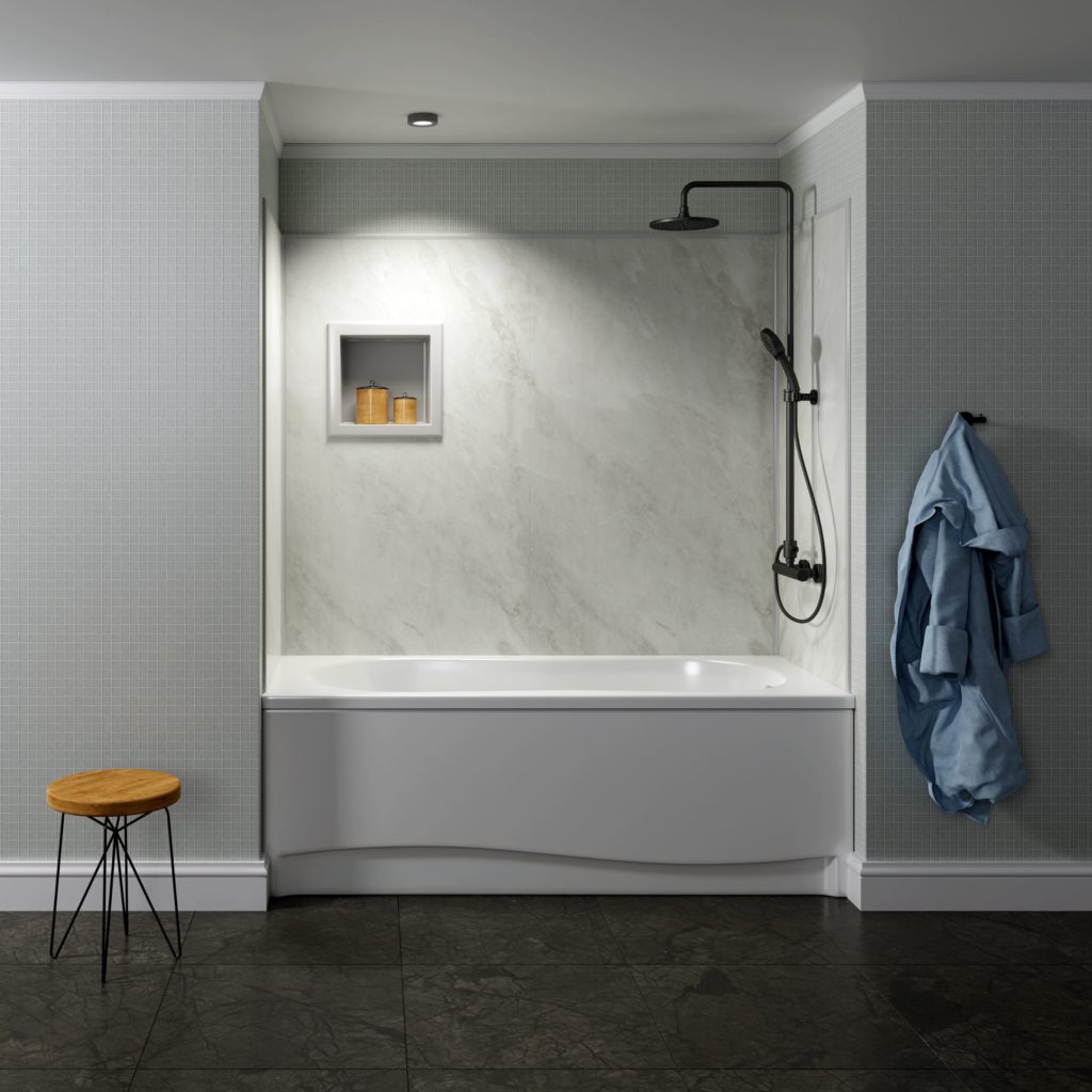 Poly Shower and Tub Surround Kits — Bella CORE