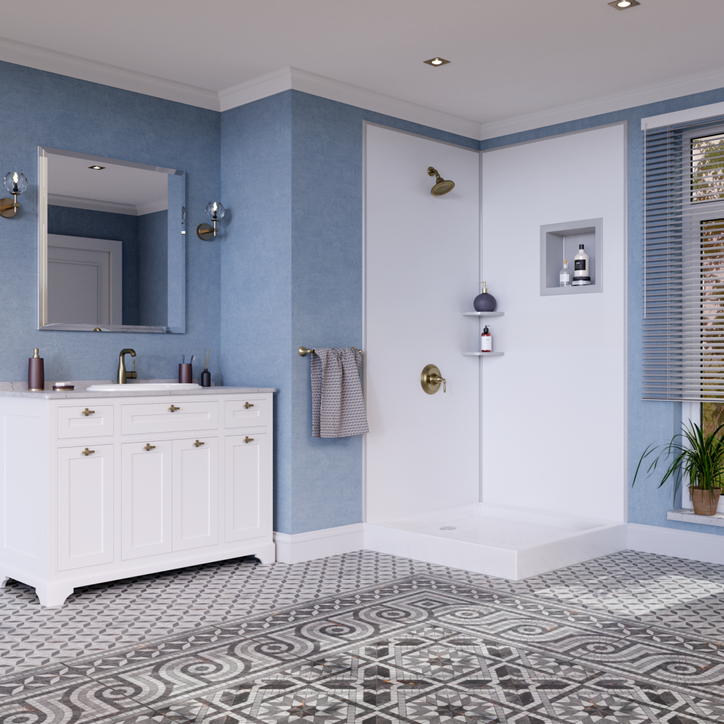 Poly Shower and Tub Surround Kits — Bella CORE