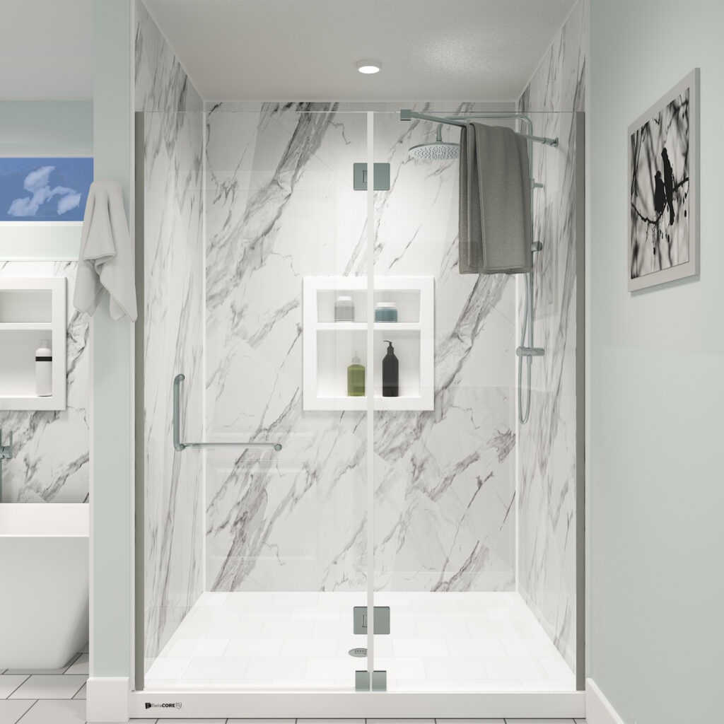 Poly Shower and Tub Surround Kits — Bella CORE